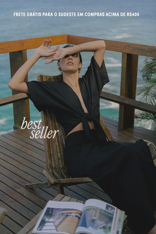 COR PRETA | PANÔ | Resortwear Carioca