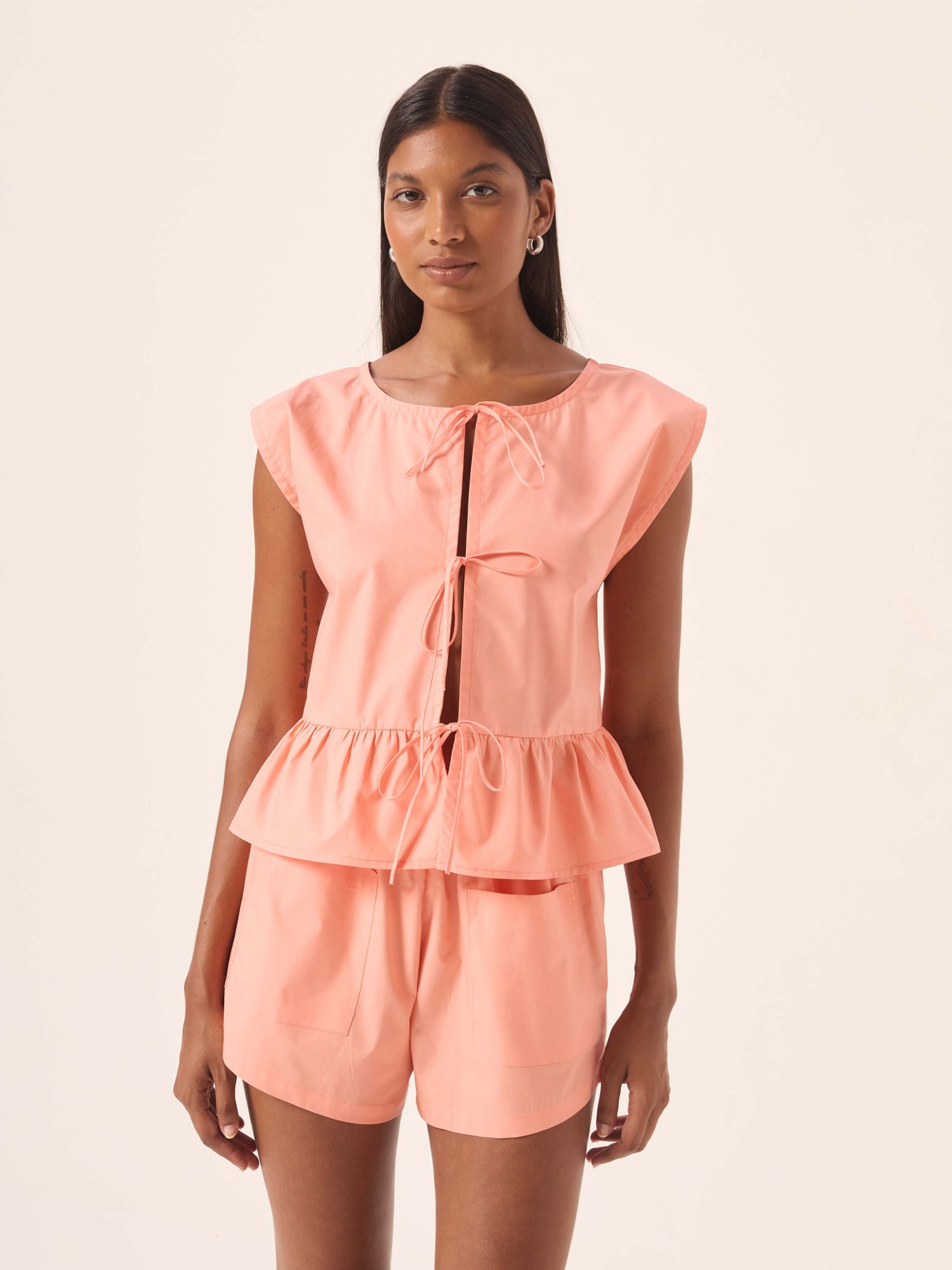 Blusa Alba Paper Sunset | PANÔ | Resortwear Carioca