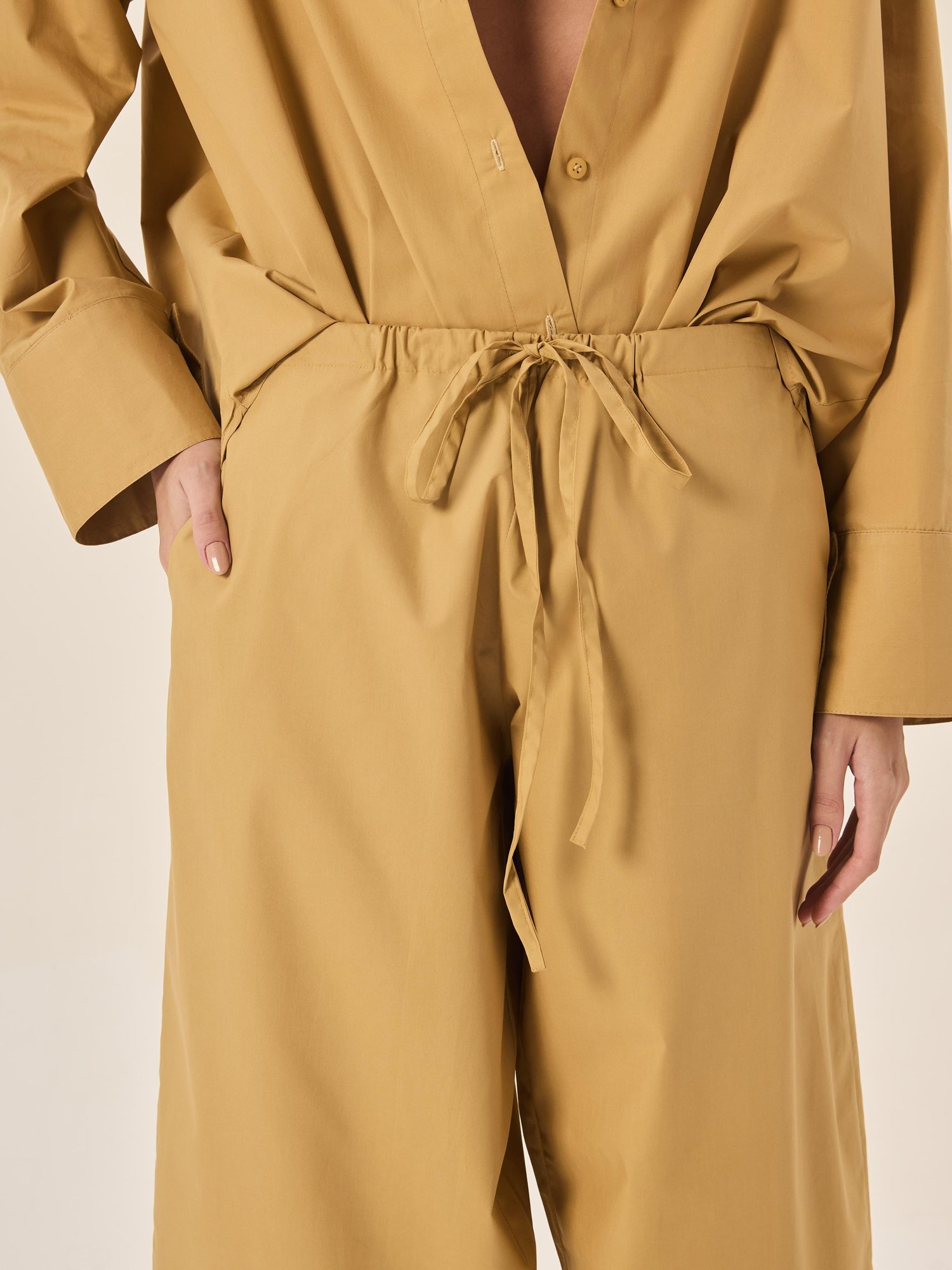 Calça Inês Paper Deserto | PANÔ | Resortwear Carioca