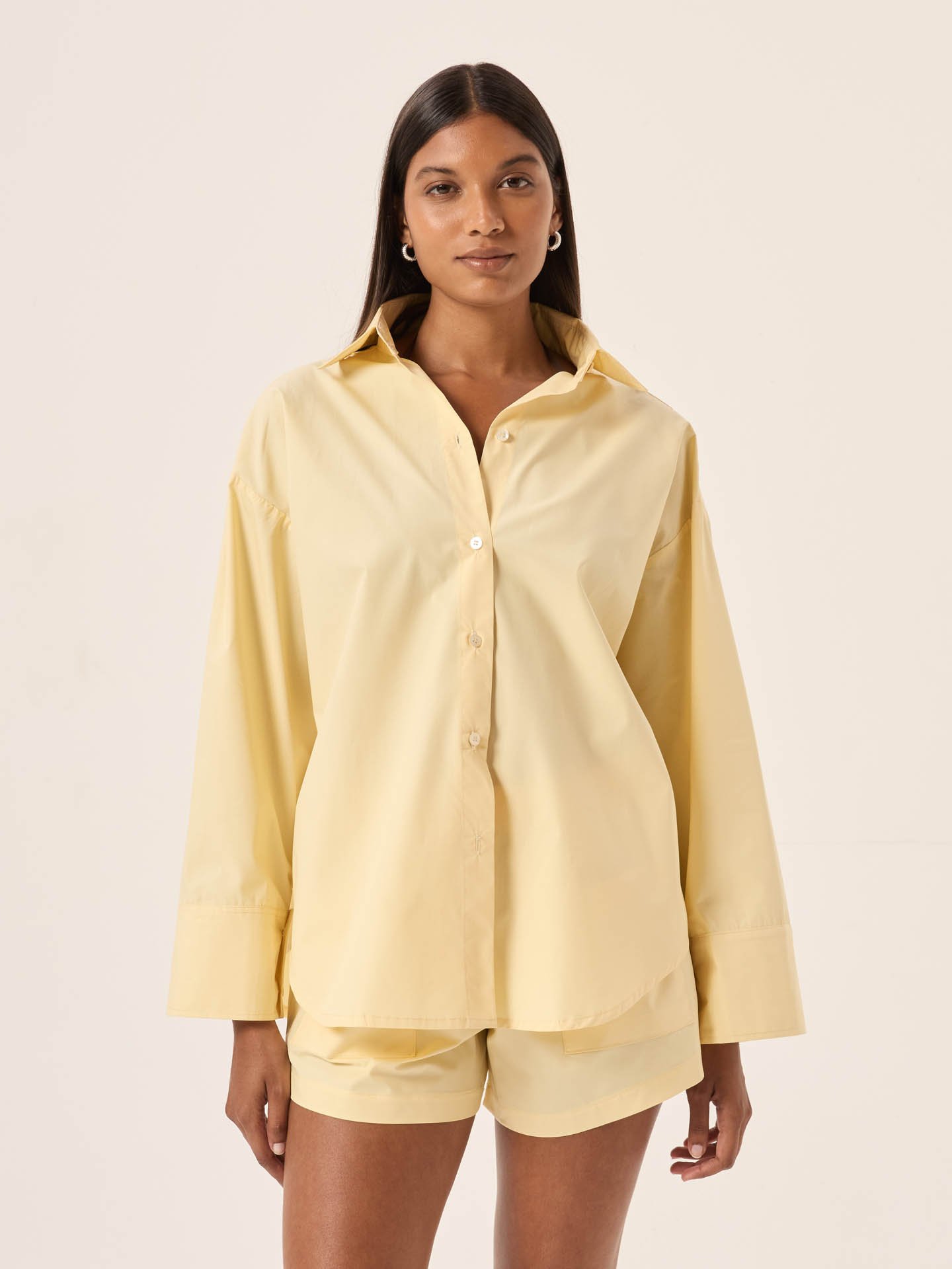 Camisa Ampla Paper Butter | PANÔ | Resortwear Carioca