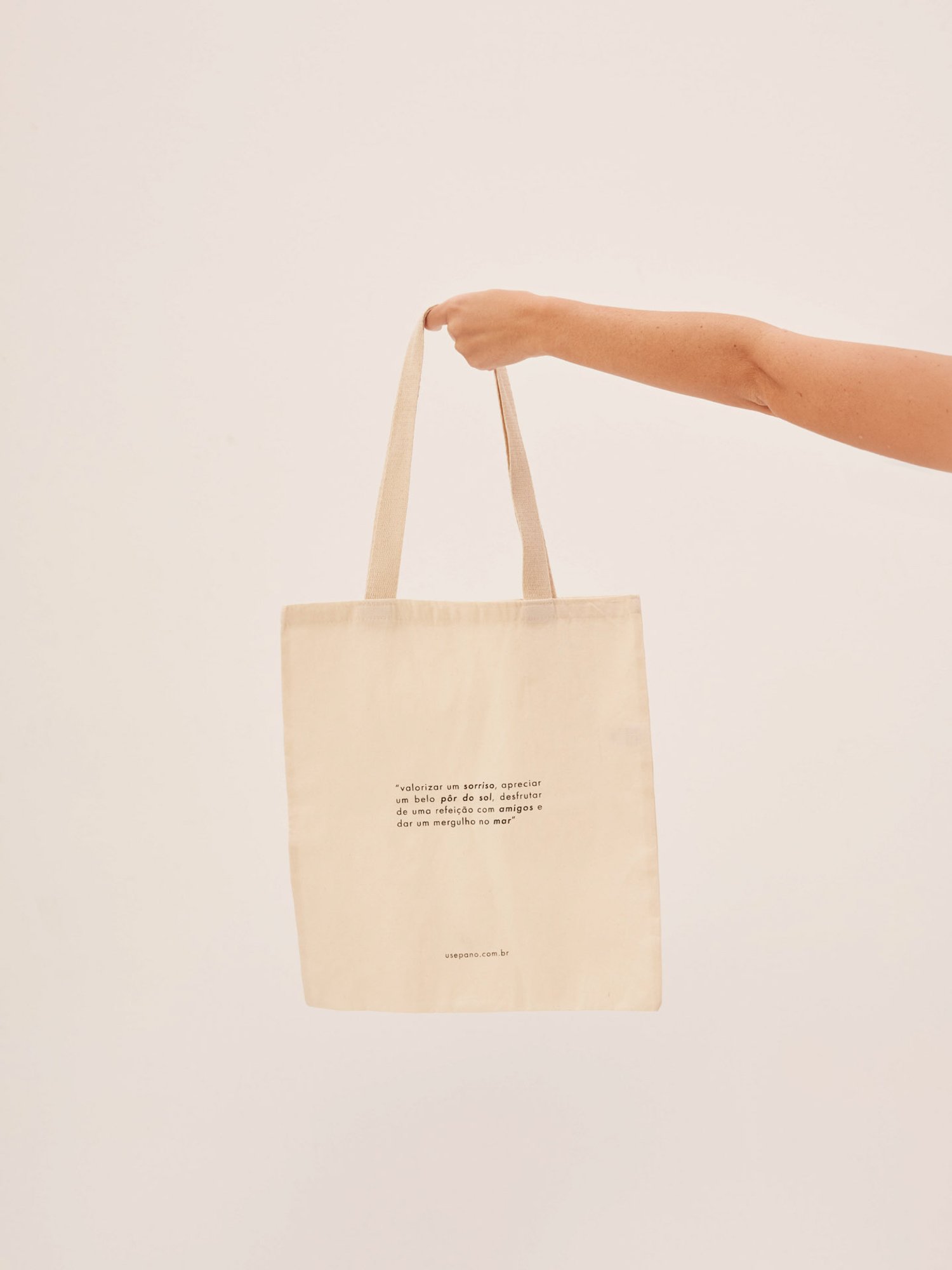 Ecobag Feliz No Simples | PANÔ | Resortwear Carioca