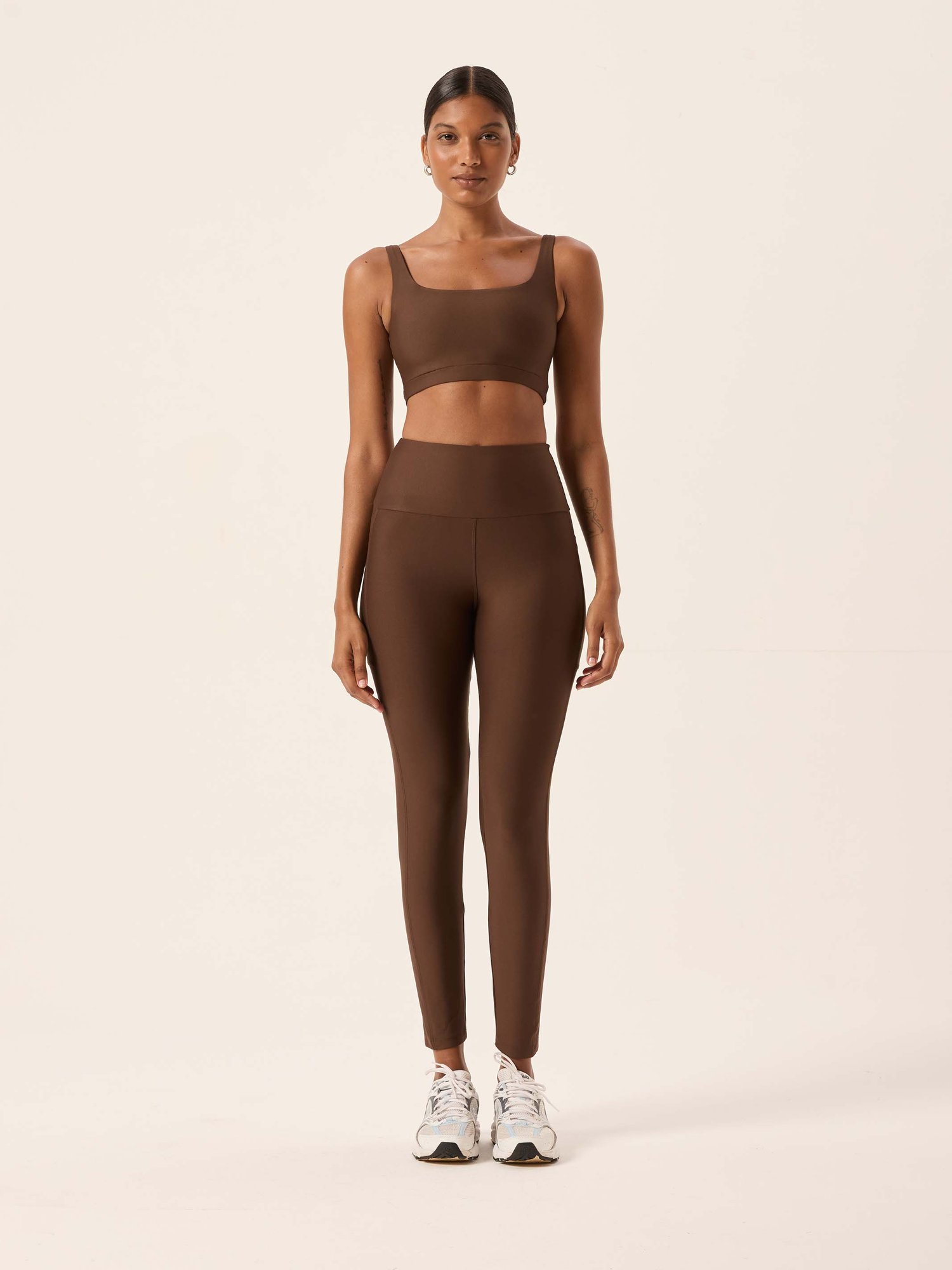 Legging 5 AM Chumbo | PANÔ | Resortwear Carioca