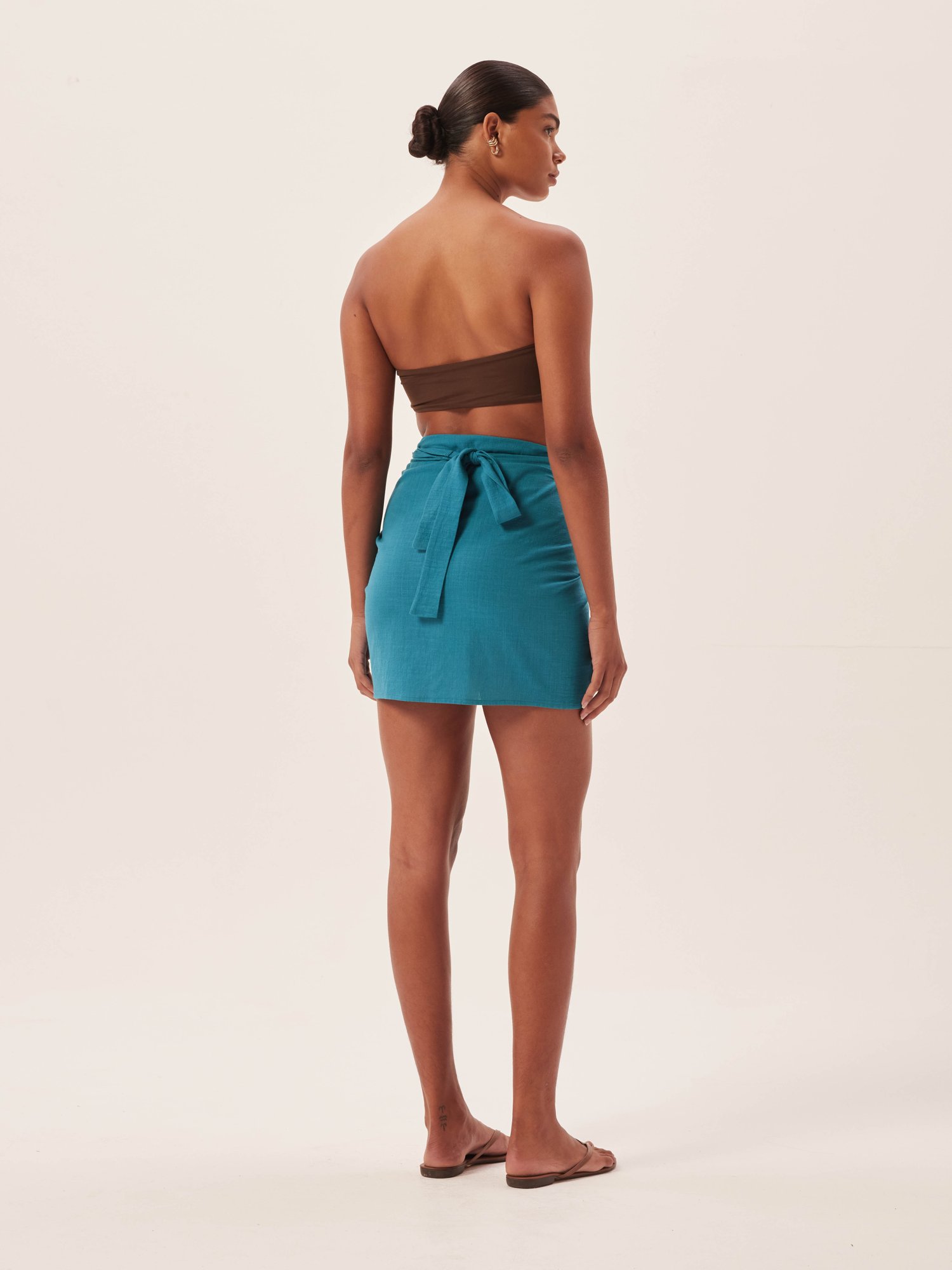 Mini Pareô Ipa Azul Netuno | PANÔ | Resortwear Carioca