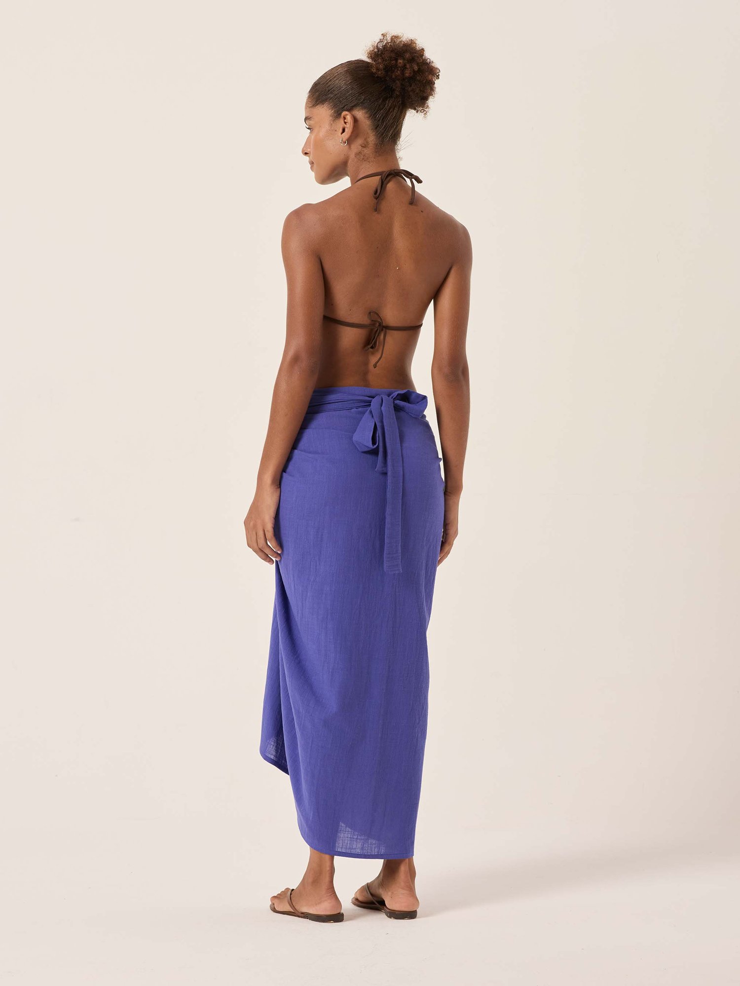 Pareô Ipa Azul Mediterrâneo | PANÔ | Resortwear Carioca