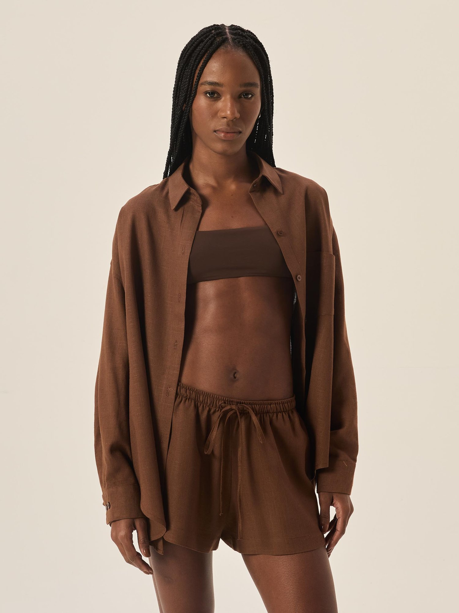 Short Porto Espresso | PANÔ | Resortwear Carioca