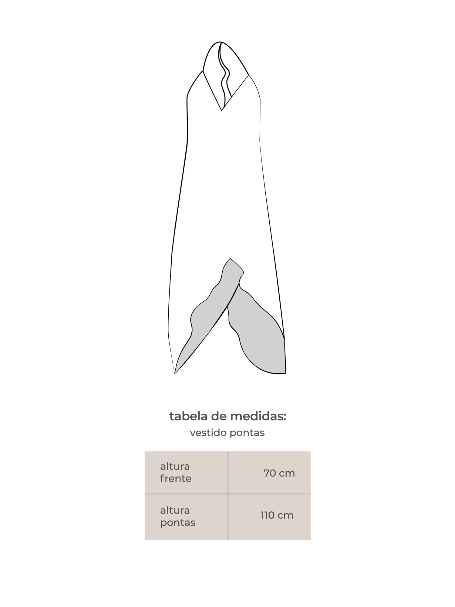 Vestido Pontas Dia Linho Rubi | PANÔ | Resortwear Carioca