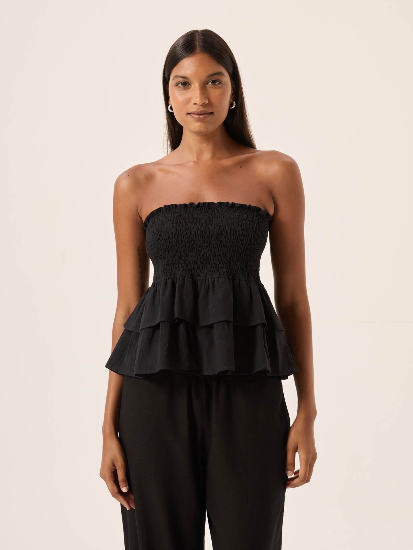 Top Celine Ipa Preto | PANÔ | Resortwear Carioca