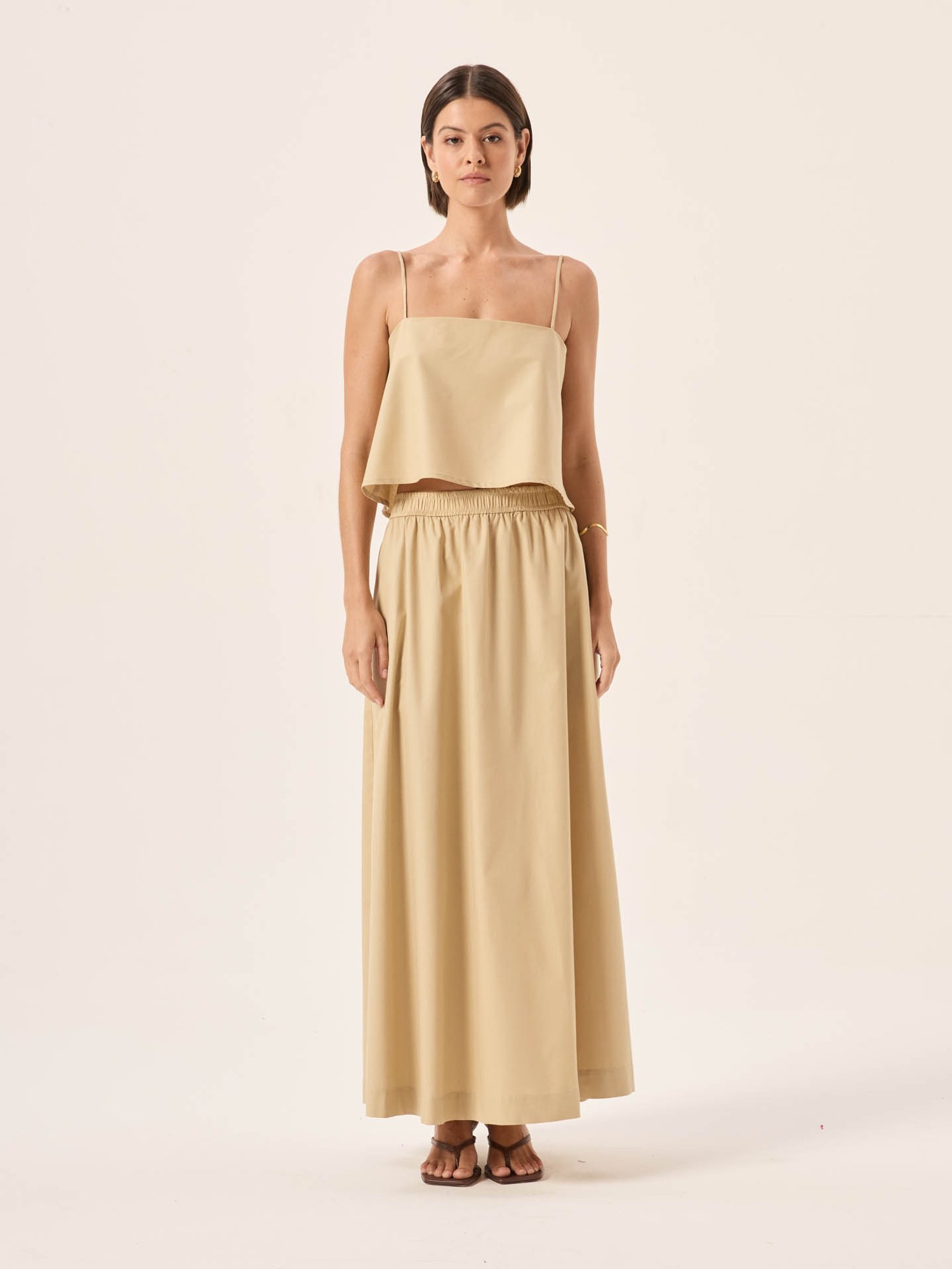 Vestido Margot Tricoline Branco | PANÔ | Resortwear Carioca