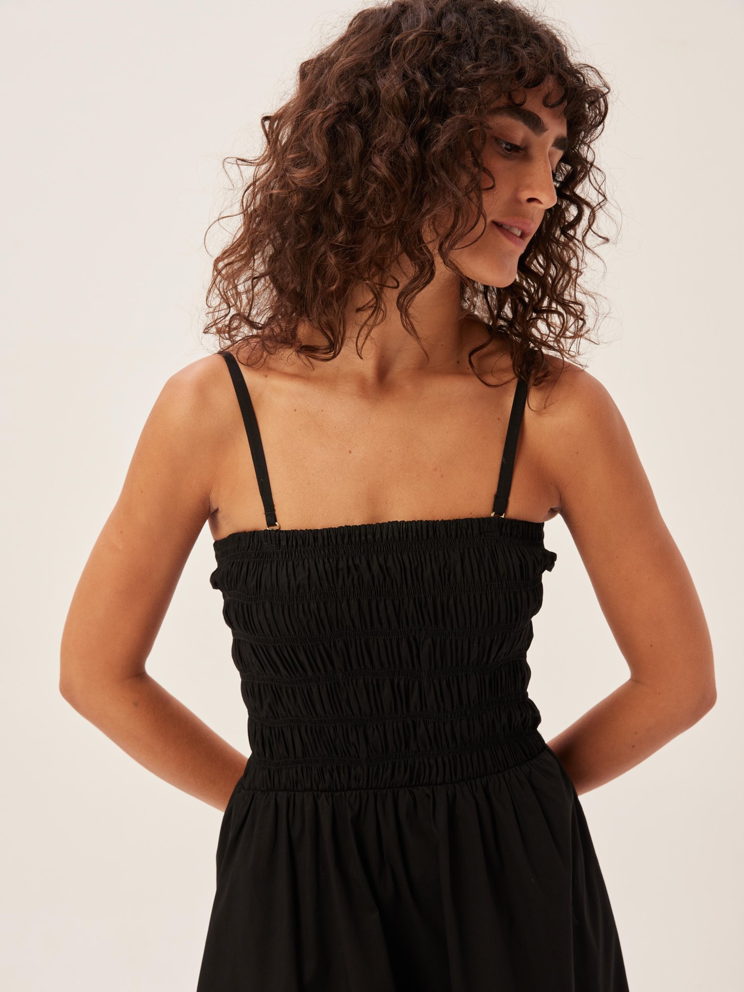 Vestido Lastex Posi Preto | PANÔ | Resortwear Carioca