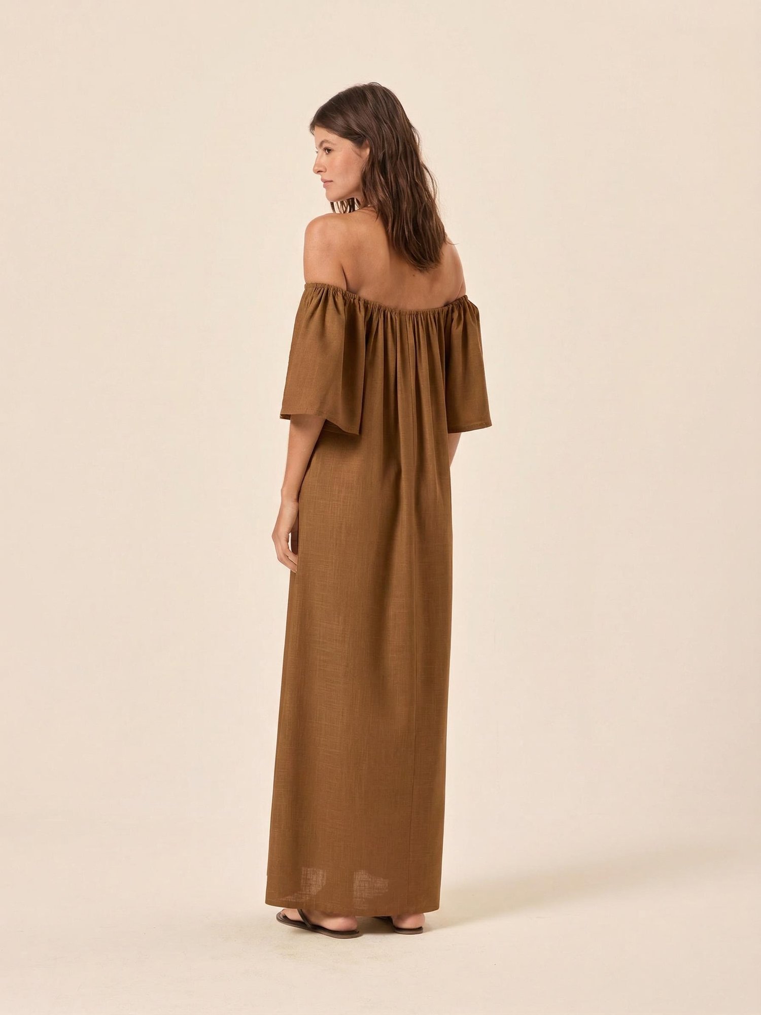 Vestido Mel Porto Bronze | PANÔ | Resortwear Carioca