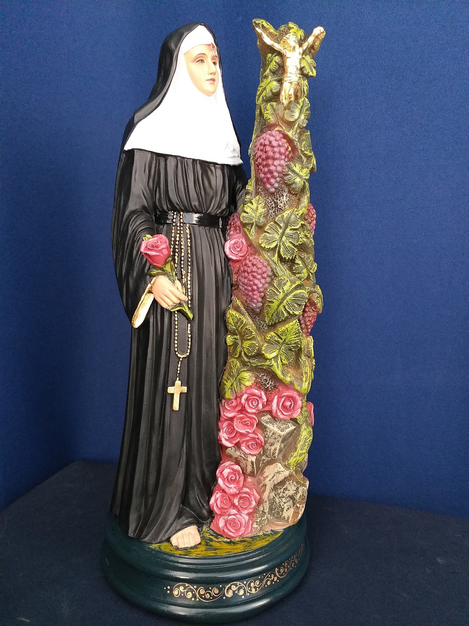 Santa Rita (modelo Italiano) 30cm | Loja Artesanato Costa