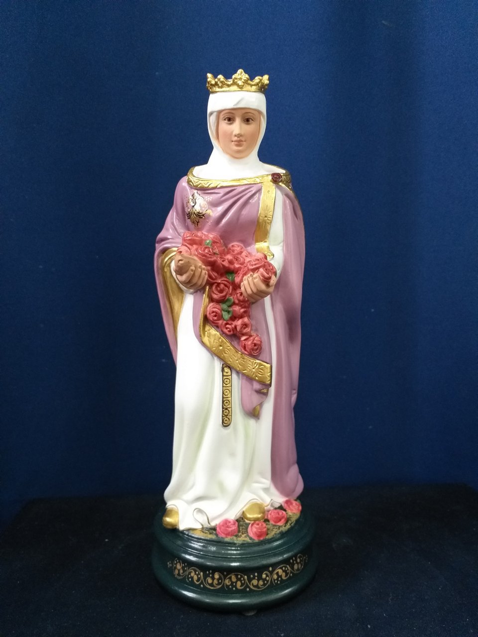 Santa Isabel Rainha de Portugal 30cm | Loja Artesanato Costa