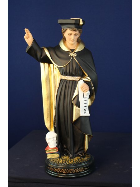 Santo Ivo 30cm | Loja Artesanato Costa