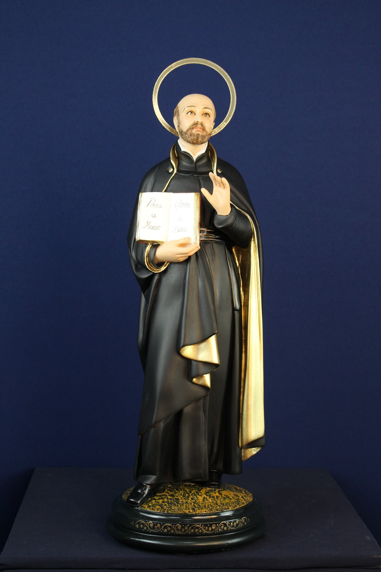 Santo Inácio de Loyola 40cm | Loja Artesanato Costa