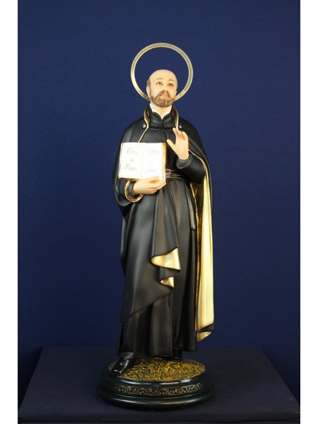 Santo Inácio de Loyola 40cm | Loja Artesanato Costa