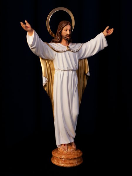 Jesus Ressuscitado 30 cm (de mesa) | Loja Artesanato Costa