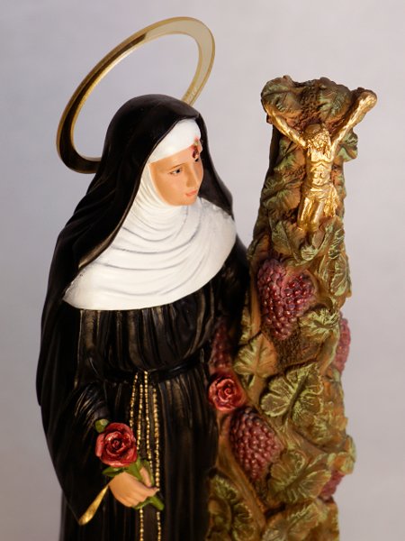 Santa Rita (modelo Italiano) 30cm | Loja Artesanato Costa