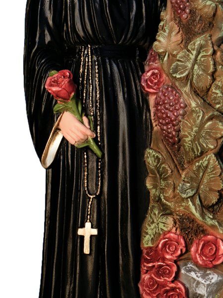 Santa Rita (modelo Italiano) 30cm | Loja Artesanato Costa