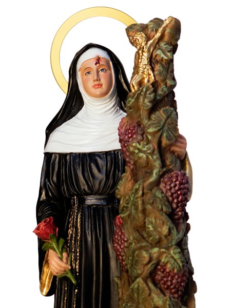 Santa Rita (modelo Italiano) 30cm | Loja Artesanato Costa