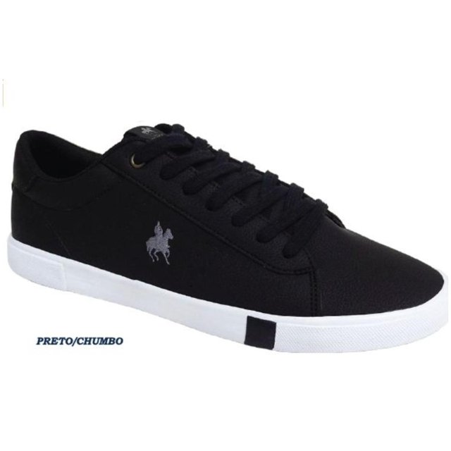 Tênis Polo Farm BHPF145 Black Horse Branco Masculino | Passo a Passo ...