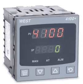 CONTROLADOR DE TEMPERATURA E PROCESSOS WEST 4100 | P4100+ | BRFLUX ...